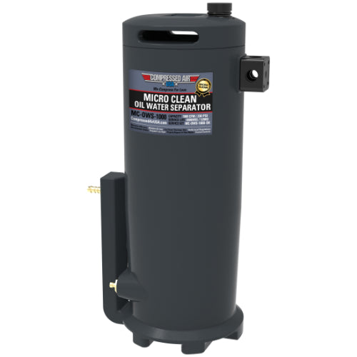 Micro Clean 1000 CFM Oil Water Separator | Compressed Air USA