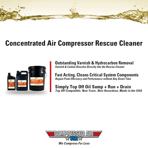 RESCUE Air Compressor Cleaner | Compressed Air USA